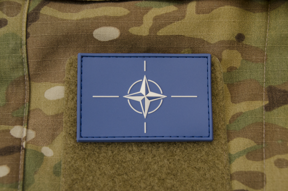 PVC patch "NATO flag" | Antsiuvų gamyba