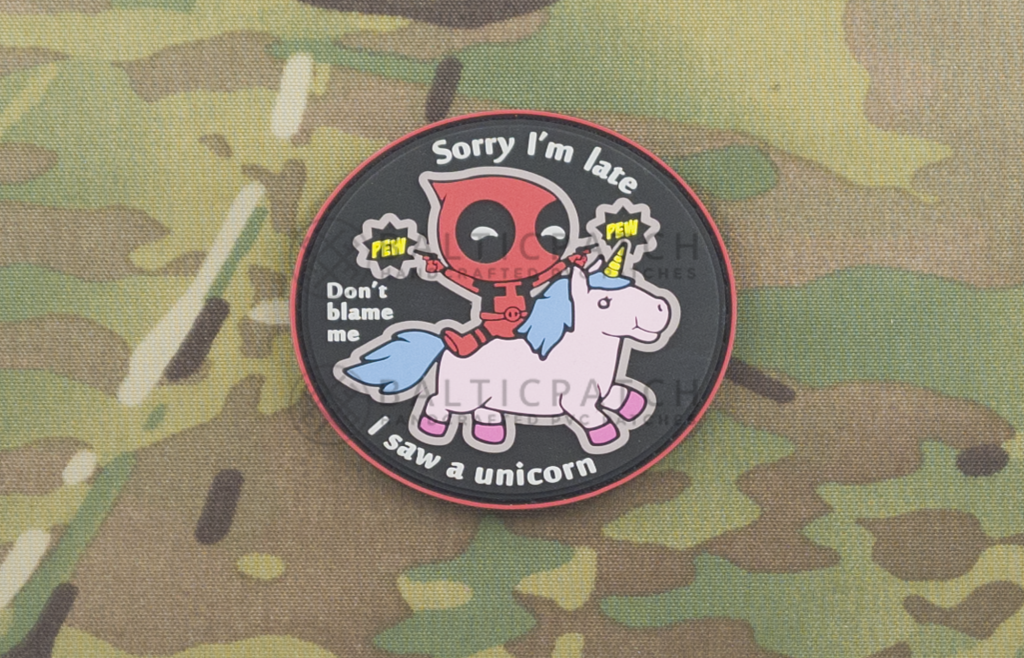 PVC patch "Unicorn" | Antsiuvų gamyba