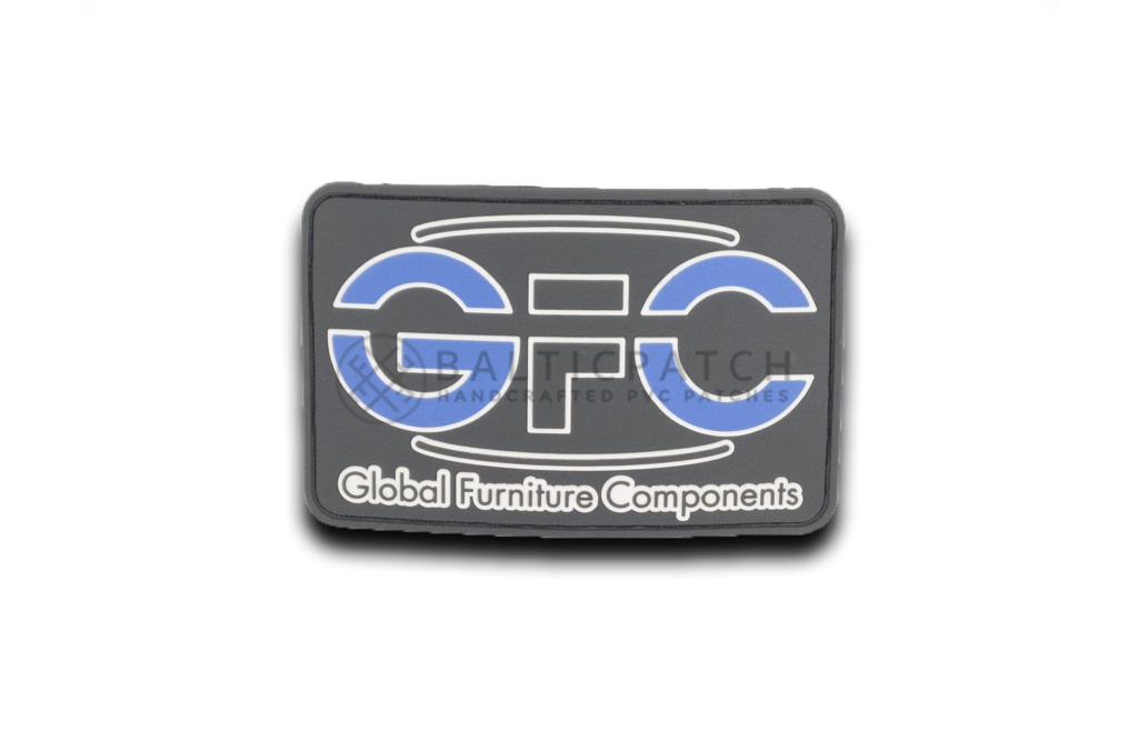 PVC patch "GFC" | Antsiuvų gamyba