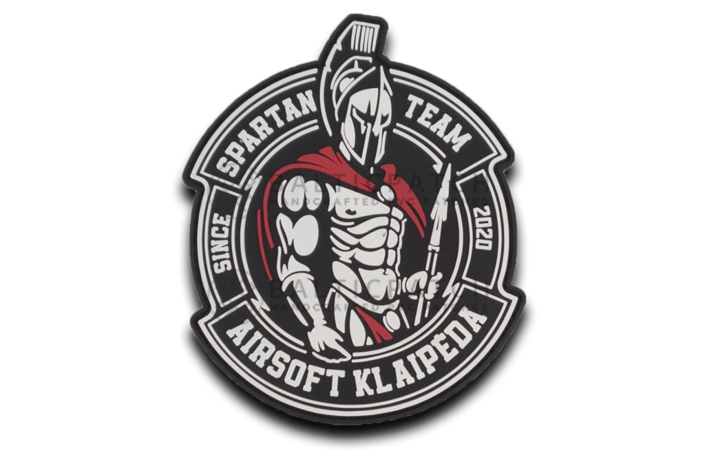 PVC patch "Spartan" | Antsiuvų gamyba