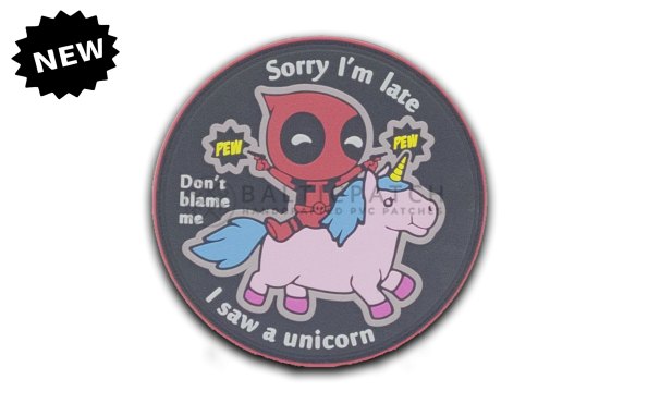 PVC patch "Unicorn" | Balticpatch.com