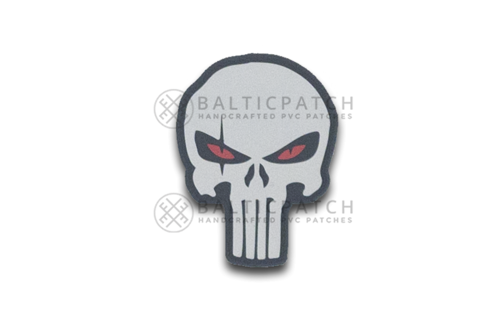 PVC patch "Skull" | Antsiuvų gamyba
